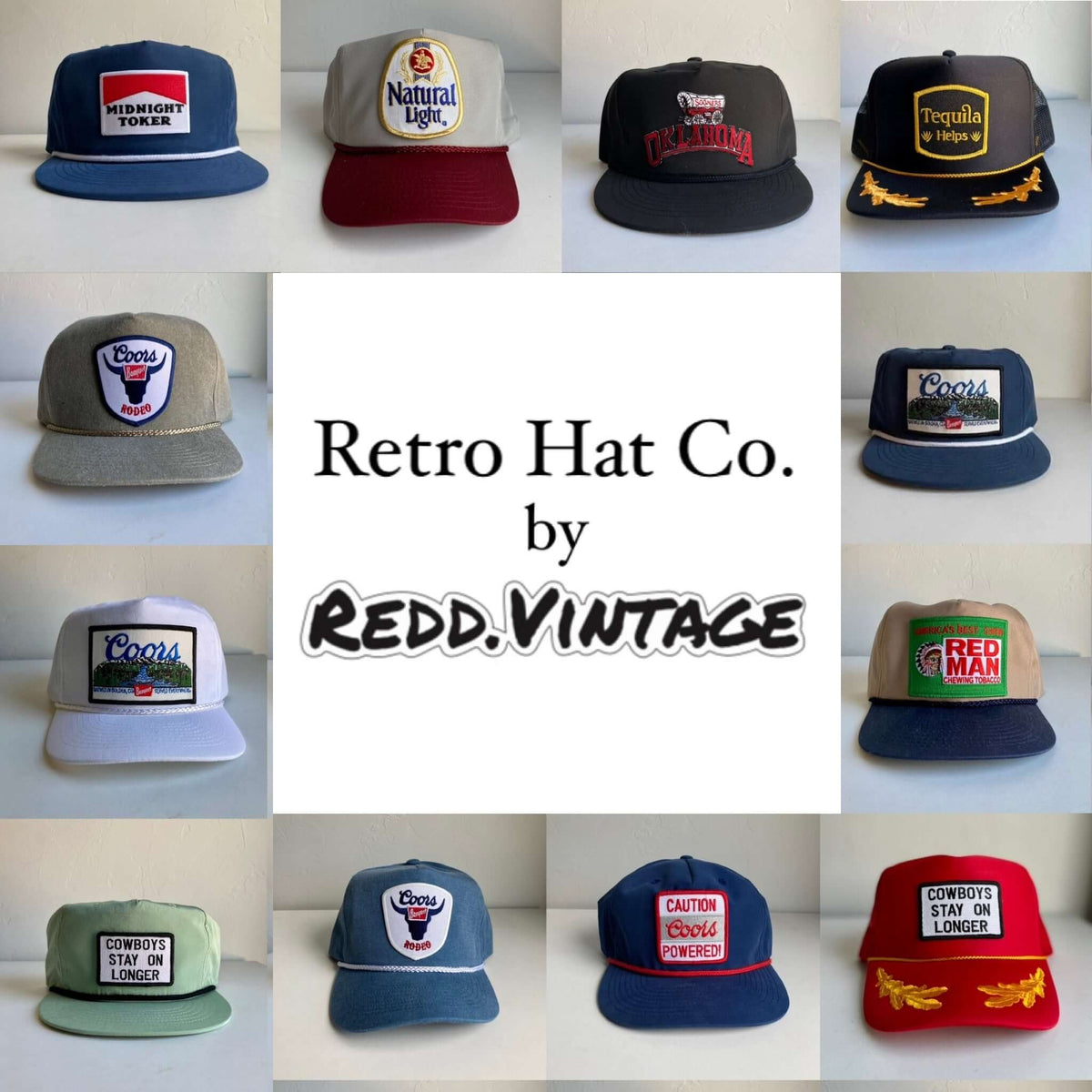 All Hat+Patch – Retro Hat Co by Redd.Vintage