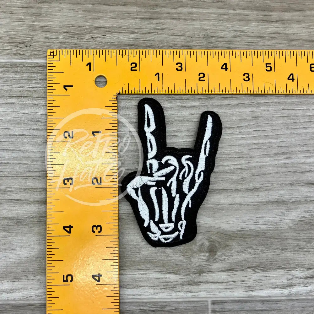 Rock On Skeleton Hand